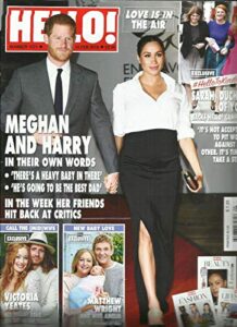 hello! magazine meghan and harry february, 18th 2019 no. 1571