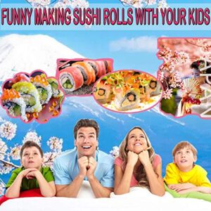 Sushi Roller Bazooka Durable Camp Chef Food Grade Plastic Health and Safety Rice Vegetable Meat DIY Machine Mold for Easy Cooking Sushi Rolls Best kitchen Tool Maker Tube Utensils for Beginner