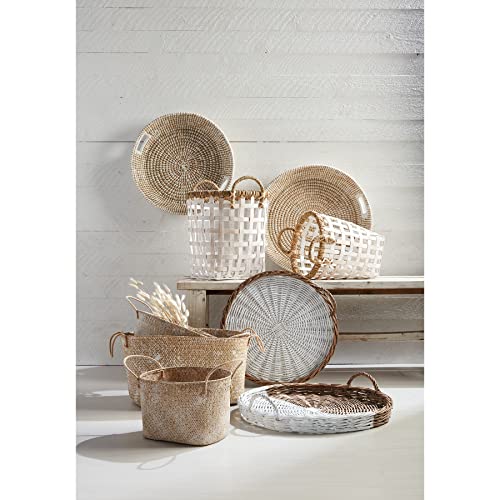 Mud Pie Rattan Basket Set