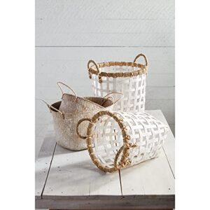 Mud Pie Rattan Basket Set