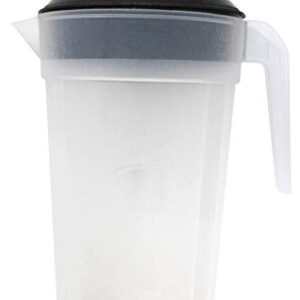 Tribello LARGE 1.3 Gallon Water Pitcher, Plastic Juice Pitcher With Lid - Dishwasher Safe, BPA Free, Colors May Vary (1.3 Gallon)