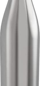 SIGG - Insulated Water Bottle - Meridian - Leakproof - Lightweight - BPA Free - Plastic Free - 18/8 Stainless Steel - Brushed - 24 Oz