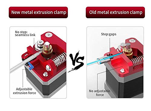 Creality Original Metal Extruder Drive Feeder Upgrade for Ender 3 Pro / V2 / 5/5 Plus/Pro, CR-10 Series, CR-10S, CR 20/20 Pro 3D Printer Accessories Parts CR10 CR7 CR10S MK8 Kit