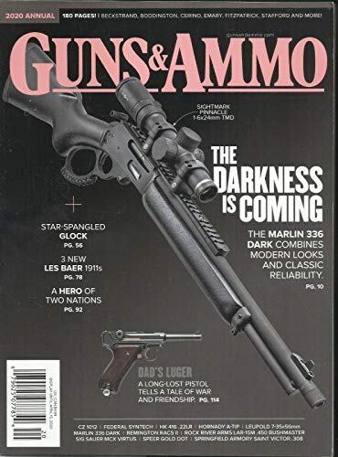 GUNS & AMMO MAGAZINE, THE DARKNESS IS COMING* STAR-SPANGLED GLOCK 2020 ANNUAL