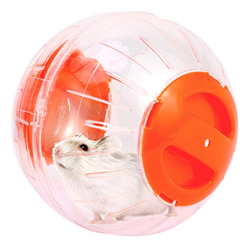 Felenny Hamster Exercise Ball Mini Fashion Plastic Running Toy Small Pet Jogging Training Activity Ball Toy for Hamster Gerbil