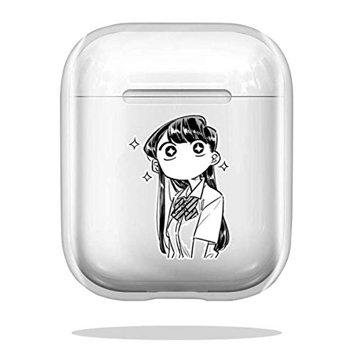 Case Cover Komi-san Wa Komyushou Desu Compatible with Airpod Pro Airpods Waterproof Charm Accessories Shock