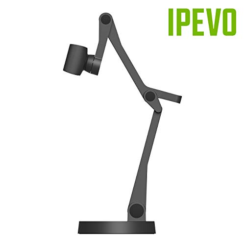 IPEVO Uplift Multi-Angle Arm for Smartphones, Multi-Jointed Phone Holder for Visual Communication and Presentations, Small Footprint Smartphone Stand for Remote Work and Distance Learning.