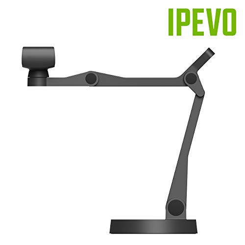 IPEVO Uplift Multi-Angle Arm for Smartphones, Multi-Jointed Phone Holder for Visual Communication and Presentations, Small Footprint Smartphone Stand for Remote Work and Distance Learning.