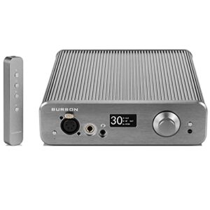 burson audio soloist 3x performance headphone amplifier & pre-amplifier with fully balanced xlr preamp dac, 8w