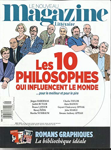 LE NOUVEAU MAGAZINE LITTERAIRE, JANVIER, 2020 NO. 25 (NOTE : FRENCH LANGUAGE)