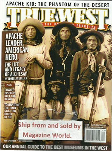 TRUE WEST MAGAZINE, HISTORY OF THE AMERICAN FRONTIER SEPTEMBER, 2020