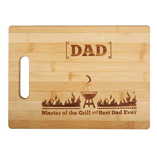 Dad's Cutting board, gift for dad, Dad's kitchen, Dad's cutting board, personalized cutting board, Christmas Gift For Dad (DAD-01)