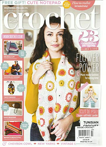 INSIDE CROCHET, 2016 ISSUE 77 (INSPIRING PROJECTS FOR CREATIVE CROCHETERS