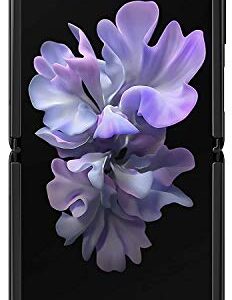 Samsung Galaxy Z Flip (256GB, 8GB) 6.7" Foldable AMOLED, Snapdragon 855+, AT&T Unlocked GSM 4G LTE (T-Mobile, Metro, Straight Talk) F700U/DS (Mirror Black) (Renewed)