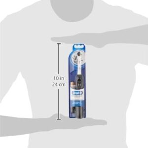 Oral-B Pro 100 Charcoal, Battery Powered Electric Toothbrush, Black