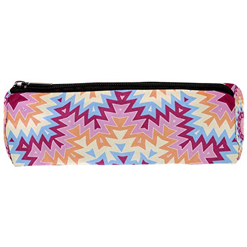 Ethnic Style Floral Pencil Bag Pen Case Stationary Case Pencil Pouch Desk Organizer Makeup Cosmetic Bag for School Office