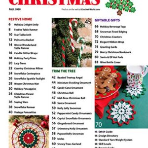 CROCHET WORLD MAGAZINE, FAVORITE THREAD CROCHET FOR CHRISTMAS FALL, 2020