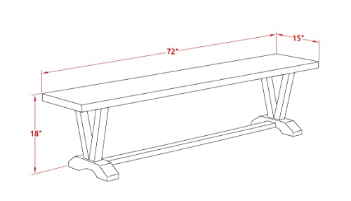 East West Furniture V627GA650-6