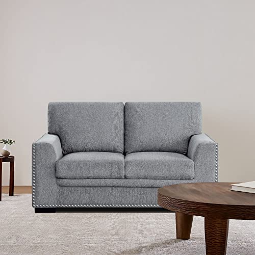 Lexicon Winona Living Room Loveseat, Gray