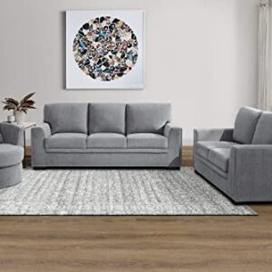 Lexicon Winona Living Room Loveseat, Gray