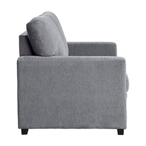 Lexicon Winona Living Room Loveseat, Gray