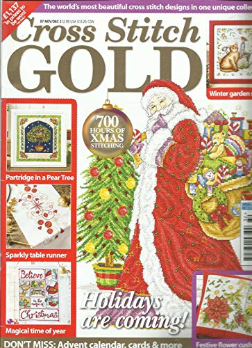 CROSS STITCH GOLD, HOLIDAYS ARE COMINGS ! NOVEMBER/DECEMBER, 2016# 57