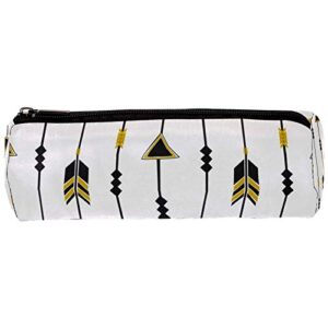 tribal arrows pattern pencil bag pen case stationary case pencil pouch desk organizer makeup cosmetic bag for school office