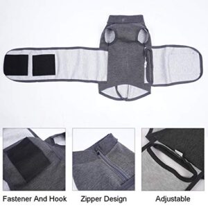 Dog Anxiety Jacket, Dog Coat Dog Anxiety Vest Jacket, Security Vest, Coat Anxiety Shirt for Dogs, Anxiety Jacket for Dogs, Dog Calming Vest for Small Medium Large Dogs (L).