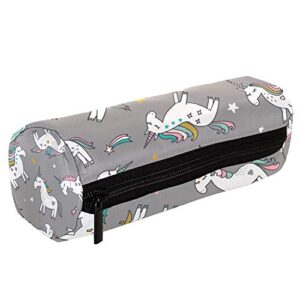 Magic Unicorn Pattern Pencil Bag Pen Case Stationary Case Pencil Pouch Desk Organizer Makeup Cosmetic Bag for School Office