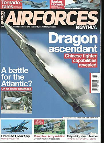 AIR FORCES MONTHLY MAGAZINE, DRAGON ASCENDANT JANUARY 2096 ISSUE 370