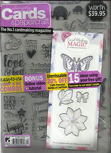 SIMPLY CARDS & PAPERCRAFT, JUNE, 2018 ISSUE, 179 BIGGEST GIFT EVER ! INCLUDED