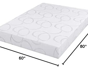 Sleeplace 7 inch Memory Foam Mattress -02，Queen (SVC07FM02Q-1)