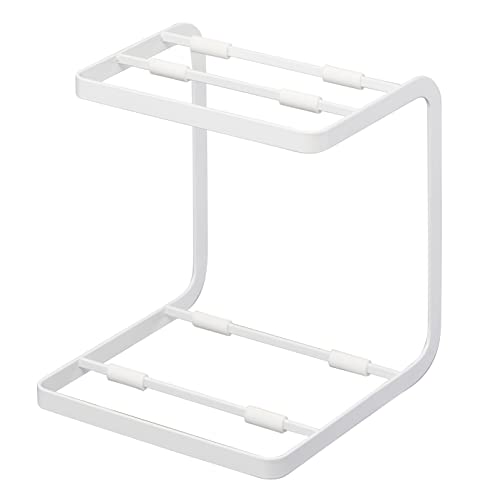 YAMAZAKI Holder Home Organizer | Steel | Pot Rack, One Size, White