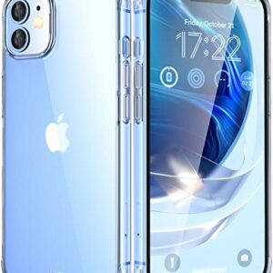 ORIbox for iPhone 12 Mini Case Clear,Translucent Matte case with Soft Edges, Lightweight,iPhone 12 Mini Phone Clear Case for Women Men Girls Boys Kids