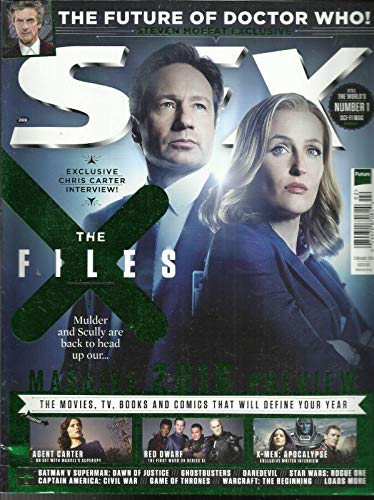 SFX MAGAZINE,THE FUTURE OF DOCTOR WHO * THE FILES FEBRUARY, 2016 ISSUE # 269