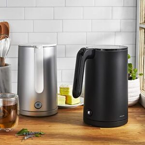 ZWILLING Enfinigy Cool Touch 1.5-Liter Electric Kettle, Cordless Tea Kettle & Hot Water