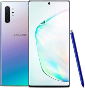 samsung galaxy note 10+ plus 5g enabled verizon + gsm unlocked 256gb aura glow (renewed)