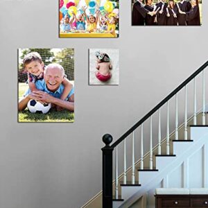 SIGNLEADER Canvas Prints with Your Photos, Personalized Canvas Wall Art, Custom Portrait Photo on Canvas - 8x10 inches