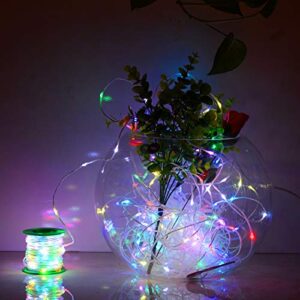 YESTORY 66Ft Plug in LED String Lights for Party Holiday Wedding Christmas Decoration