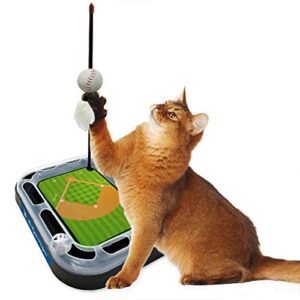 Pets First Los Angeles Dodgers Baseball Cat Scratcher Toy