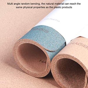 Hagibis Desk Pad, Natural Cork Large Desk Blotter Protector, Superfine Surface Material Dual Sided Desk Writing Mat for Office, Home, Gaming (Cork, 24.4" x 11.8")