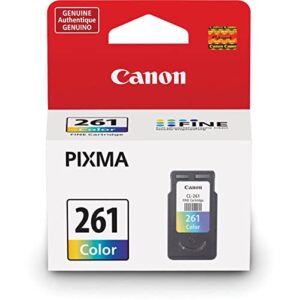 Canon 4 Pack CL-261 Color Ink Cartridge for PIXMA TR7020, TR7020a, TS5320, TS6420, TS6420a Printers