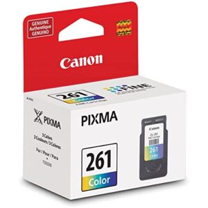 Canon 4 Pack CL-261 Color Ink Cartridge for PIXMA TR7020, TR7020a, TS5320, TS6420, TS6420a Printers