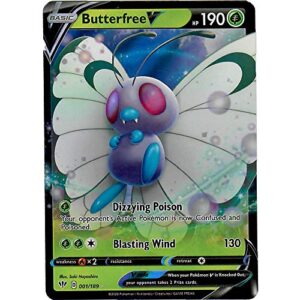 butterfree v - 1/189 - ultra rare sword & shield: darkness ablaze singles