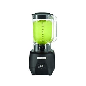 hamilton beach commercial 908r 44oz bar blender, 2 speed, 1 hp, black (hbb908r)