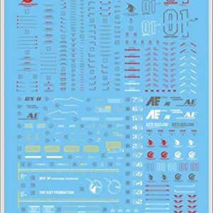 ANSAI Decals Decal fits Hobby MG Unicorn RX-0 Modeling Decals