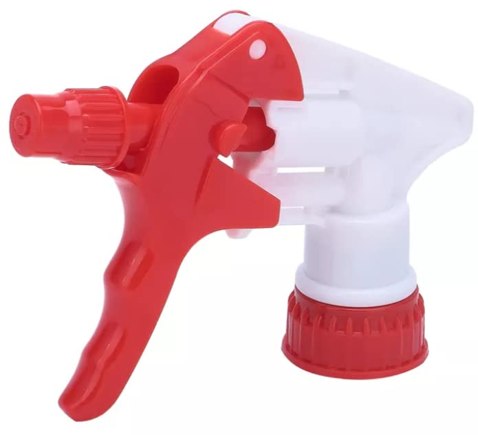 8 Pcs Spray Bottle Nozzles- Chemical Resistant Industrial Spray Bottle Nozzle Replacement Head- Leak Proof, Low Fatigue, Wide Usage, Heavy Duty Trigger Spray Nozzle for Bottles 16Oz, 24Oz & 32Oz