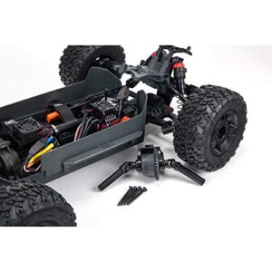 ARRMA 1/10 Big Rock 4X4 V3 3S BLX Brushless Monster RC Truck RTR (Transmitter and Receiver Included, Batteries and Charger Required), Black, ARA4312V3