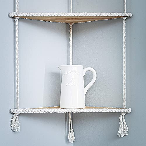 Tinkiture Designs Corner Hanging Shelf (Natural)