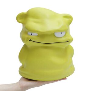 Anboor 9.8 Inches Jumbo Squishies Green Monster Kawaii Soft Slow Rising Scented Squishys Stress Relief Kids Toys